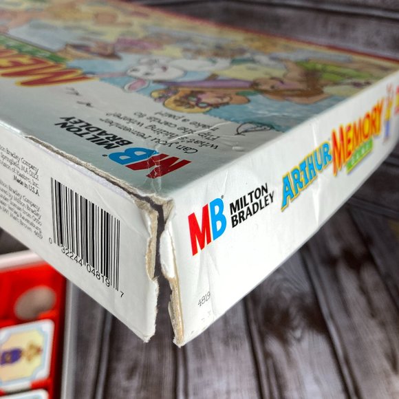 Milton Bradley | Toys | Vintage Arthur Memory Game 997 Milton Bradley ...